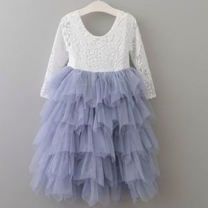 Dresses | Toddler Girls Layered Tulle Ruffle Dress | Poshmark